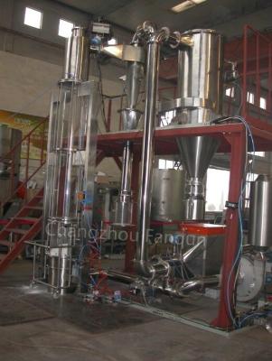 China Parallel Flow Vertical Fluidized Bed Dryer Machine For Laundry Powder for sale