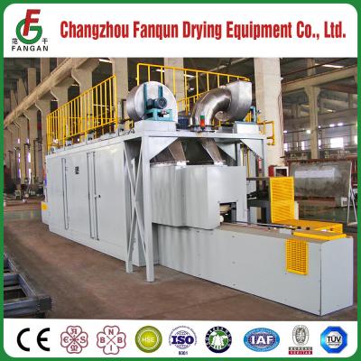 China 5 Zones Industrial Belt Dryer In Food Industry 500kg/H Steam Consumption for sale