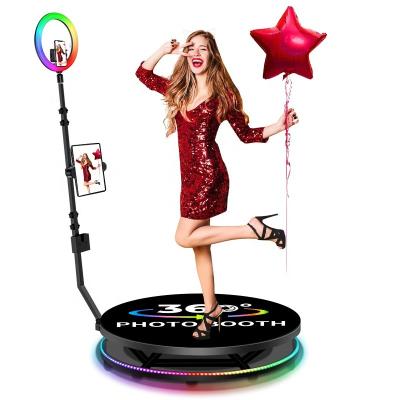 China 80-120CM Stand giratório de casamento Fantasy 360 Photo Booth Máquina Overhead com Design à venda