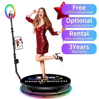 Cina Fotobooth a 360 gradi per eventi di nozze Dispositivi compatibili con il Gro 500KG Portamento di carico in vendita