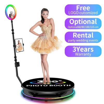 Cina Piattaforma a 360 gradi per selfie portatile Business Photo Booth per uno stop shopping in vendita