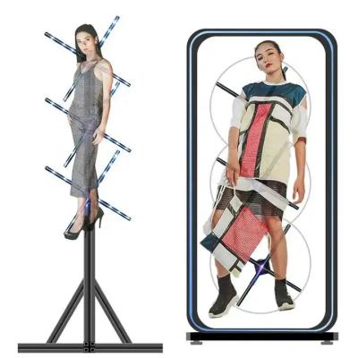 Cina APP In arrivo 3D Hologram Fan per Parete 176° angolo di visione Interattivo Telefono Hologram in vendita