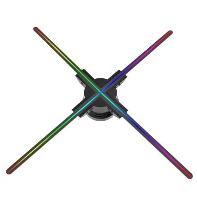Cina 50cm 65cm 70cm 100cm LED Ventilatore 3D Holografico Pubblicità Ventilatore proiettore ologramma Display in vendita