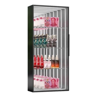 China Houten Infinity Mirror Glas Juwelen Display Case Op maat gemaakte dikte en efficiëntie Te koop