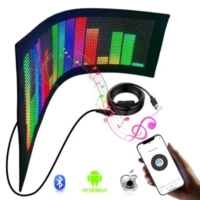 China Pantalla portátil de mensajes digitales de Pixel RGB LED para publicidad flexible en venta