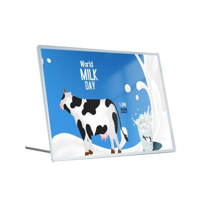 China 12V/1a-5W Consumo de energía Tabla de visualización de menús de comida rápida Caja de luz LED para restaurante en venta