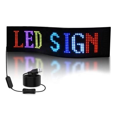 China ODM LED Matrix Panel Scrolling LED Sign Display para mensagens programáveis à venda