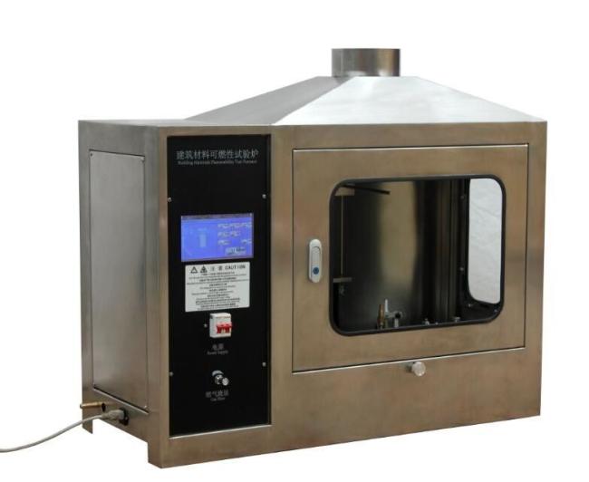 Building Material Ignitability Test Machine in laboratory setting