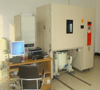 China Agitador vibratorio de 60 kN con mesa de 600x600 mm para pruebas de baterías en venta