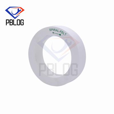 China High quality edge processing tools Spiral Sanded Wheels felt  polishing disc for sale