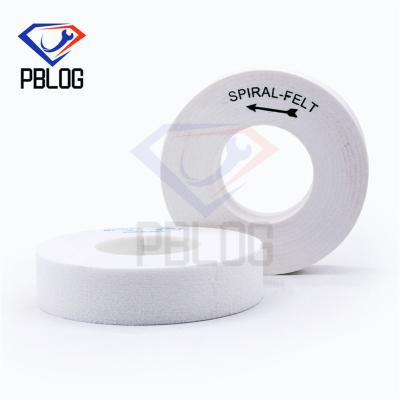 China High quality edge processing tools Spiral Sanded Wheels felt  polishing disc for sale