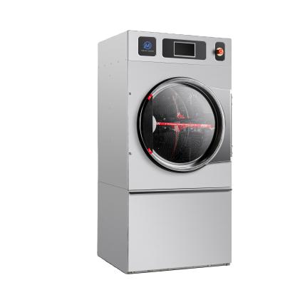 China Coin Operated Dryer Machine Single Dryer Commercial Laundry Equipment Electric Gas Heating Cloth Dryer 16kg 22kg 27kg 33kg for sale