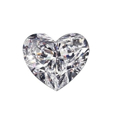 China Heart Shaped 0.5-2.5 Carat Lab Grown Diamonds HPHT CVD Certified Loose D E F G H Colors VVS1 Clarity IGI Certified for sale