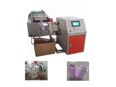Cina Singola linea borsa automatica che fa macchina, borsa di immondizia di Coreless che fa macchina QOJ-500 in vendita