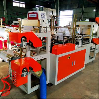 Cina Borsa automatica ad alta velocità che fa doppio rotolo a macchina per la tasca di maglia del supermercato in vendita