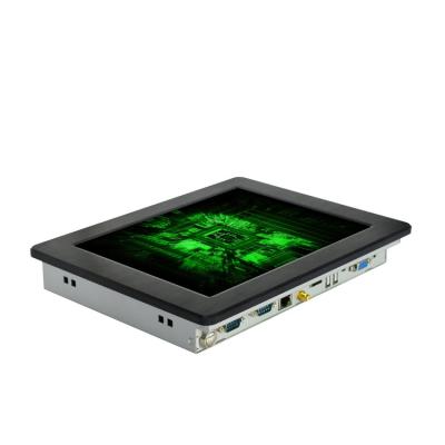 中国 10.4' インベテッド LCD 頑丈 HD パネルマウント モニター オールインワン ファンのないPC 抵抗性 販売のため
