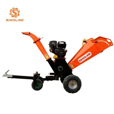 China Mini Wood Chipper Machine Household For Bamboo Tractor 120mm for sale