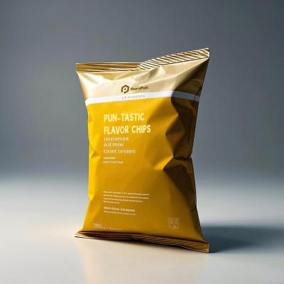 China Flexible Packaging Printing Chip Packaging Food Packing Film Plastic Food Bags for sale