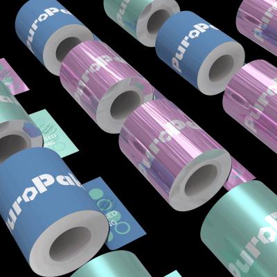 China Flexible Packaging Food Grade Kale Chip Wrapper Packaging Snack Packaging Material Roll Film for sale
