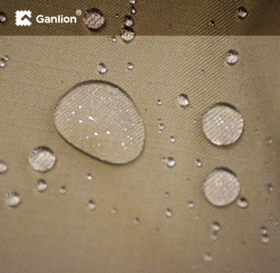Cina Saia materiale uniforme 2/1 del tessuto del cotone di Lyocell del vigile del fuoco cachi dell'idrorepellente in vendita