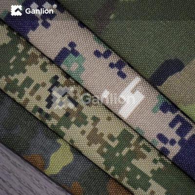 Chine Plaine extérieure 1/1 de tissu de camouflage de téflon en nylon d'IRR N66 pour le sac à dos à vendre