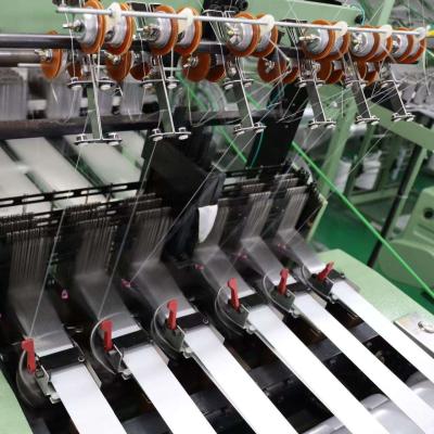 China High Speed Layer Ribbon Shuttleless Knitting Needle Loom Machine Webbing Weaving Machinery for sale