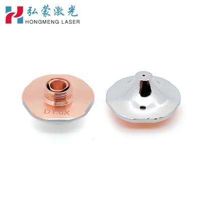 China LHAN08 High Speed Fast Cutting Nozzle Double Layer Chrome Plated D28mm M11 for High Power High Speed Laser Cutting Machine New for sale