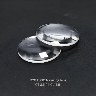 China Fused Silica D20 F800 CT4.0 Laser Welding Focusing Lens for CQWY Qilin WSX Hanwei for sale
