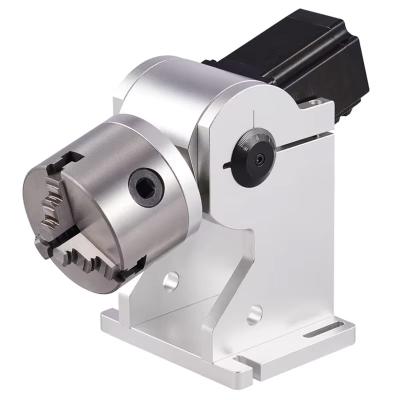 China High Quality 20w 30w 50w Rotary Axis for Fiber Laser Marking Machine New Condition Metal Rotary Table Wavelength 1064nm for sale