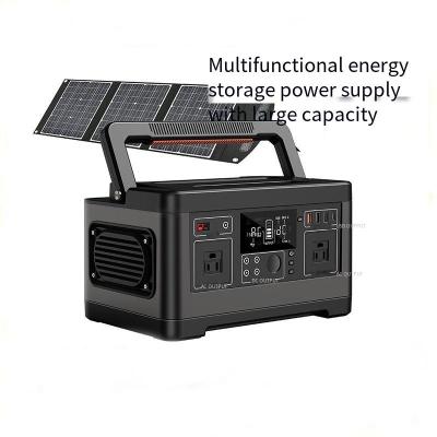 중국 500W 휴대용 리?? 배터리 팩 야외 태양 광 발전소 판매용