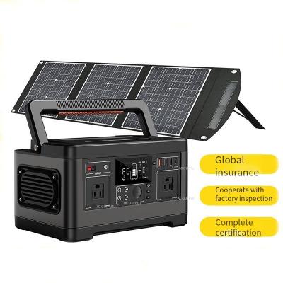 중국 500W 휴대용 리?? 배터리 팩 야외 태양 광 발전소 판매용