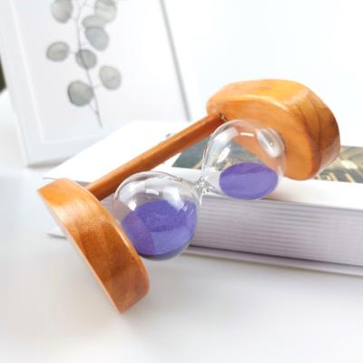 Cina Clessidra di legno promozionale all'ingrosso del temporizzatore della sabbia per i bambini in vendita