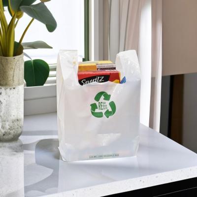 China PLA compostable biodegradable bolsas de celulosa camiseta para el supermercado en venta