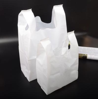 China Bolsa de compras biodegradable 100% compostable PLA para alimentos Frutas Certificado BPI en venta