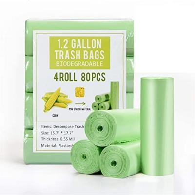 中国 OEM コンポスト可能なゴミ箱 プラスチックゴミ袋 11micron-200mic 販売のため