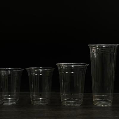 China Biodegradable plástico ecológico copas desechables de pared única ODM en venta