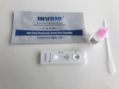 Китай Табуретка Immunoassay пластикового набора теста язвы желудка хроматографически привратников желудка Helicobacter продается