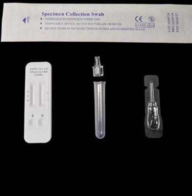 China OEM Infectious Disease Rapid Test Kits Influenza A/B+Covid 19 Combo for sale