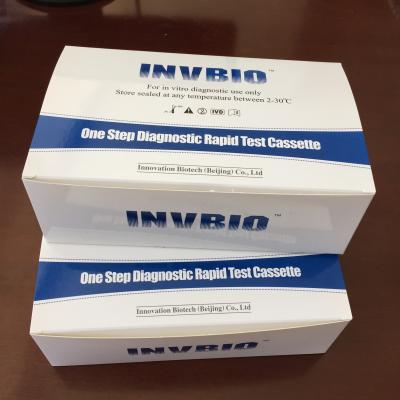 Cina Combinazione di antigeni del kit di test rapido per l'influenza A - B / Covid 19 in un solo passaggio in vendita
