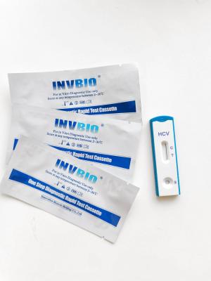 Cina Plasma rapido del siero del sangue di Kit Strip Cassette For Whole della prova di epatite virale C di Hcv in vendita