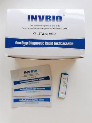 Cina Oro colloidale della malattia infettiva del CE della prova dei corredi di HCV dell'anticorpo rapido contrassegnato di epatite virale C in vendita