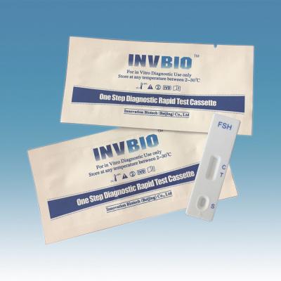 Cina Carta della prova della menopausa di fertilità FSH dell'urina in vendita