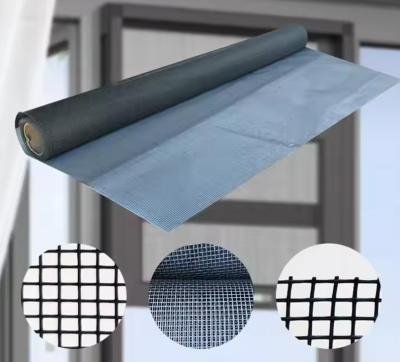 Китай 30м 50м ПВХ покрытый стекловолокнистыми сетками черный экран, защищенный от насекомых продается