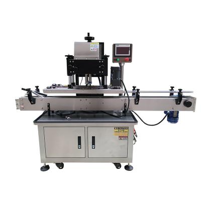 Cina Capsulatrice di plastica automatica cosmetica 40pcs/Min del coperchio a vite della tappatrice della bottiglia di vetro in vendita