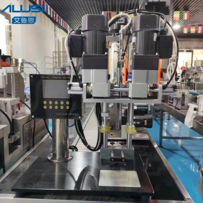 Cina Capsulatrice da tavolino della vite di bottiglia della tappatrice da tavolo pneumatica della bottiglia SUS304 in vendita