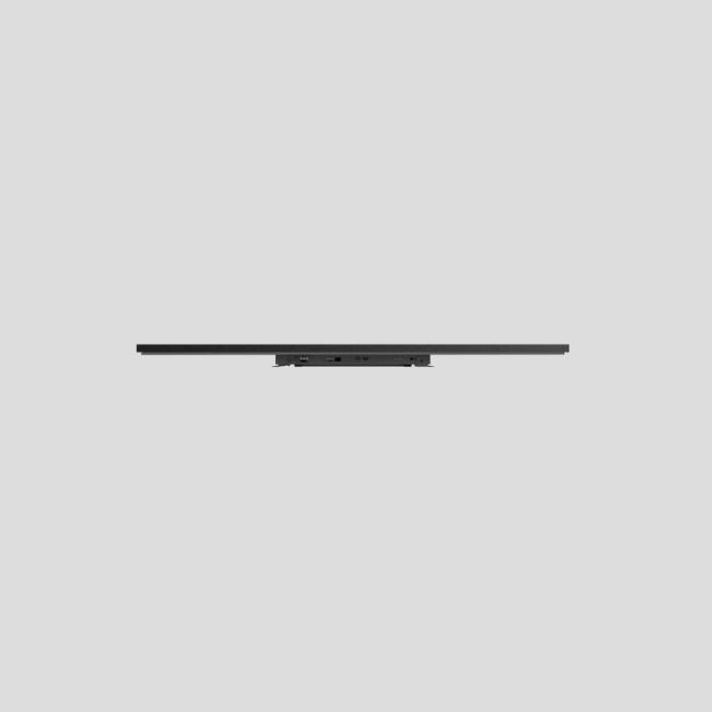 55 inch OD monitor side profile from supplied product render