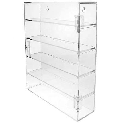 China Plexiglás Acrílico Vitrina Muestra Caja de caja Muestra Lucite Pan El gabinete de alimentos en venta