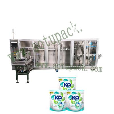 Cina Macchina imballatrice di riempimento della bustina del sacchetto di Doypack automatica per la perla della lavanderia in vendita
