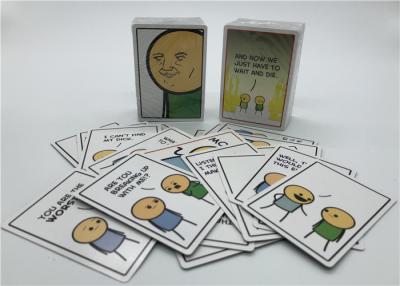 Китай Персонализированные игральные карты, шутя деятельность пустых карт опасности легкая продается