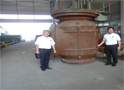중국 ASME B16.34 600LB 톱 엔트리 볼 밸브 판매용